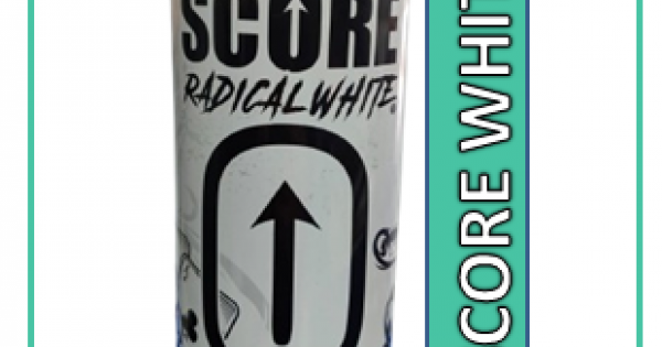 SCORE WHITE RADICAL BANDEJA 24 UNIDADES