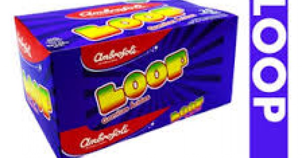 GOMITAS LOOP ACIDAS CAJA DE 20 UN.