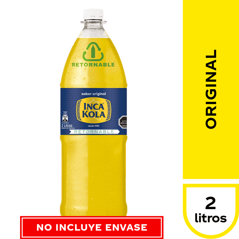 INCA KOLA RETORNABLE 2 LITROS